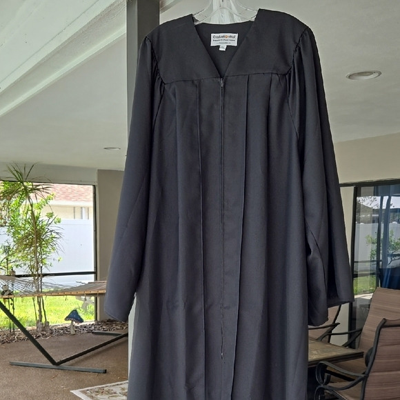 Graduation Mall | Other | Graduation Black Fulllength Robe Cap | Poshmark